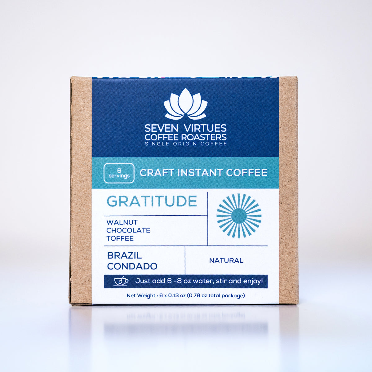 Gratitude Instant Coffee – Seven Virtues Coffee Roasters